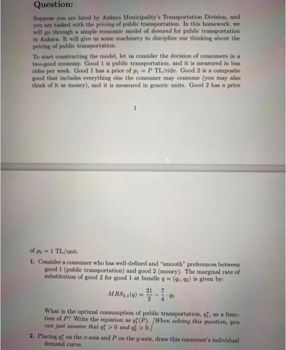 Solved Question: Suppose you are hired by Ankara | Chegg.com