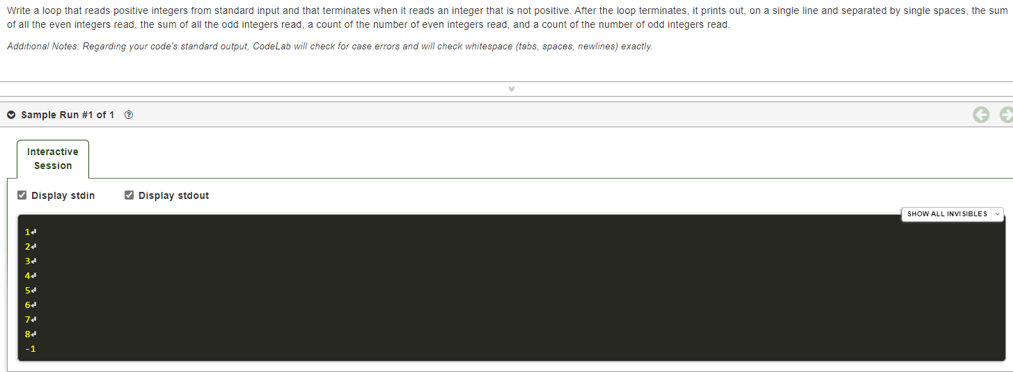 Solved of all the even integers read, the sum of all the odd | Chegg.com