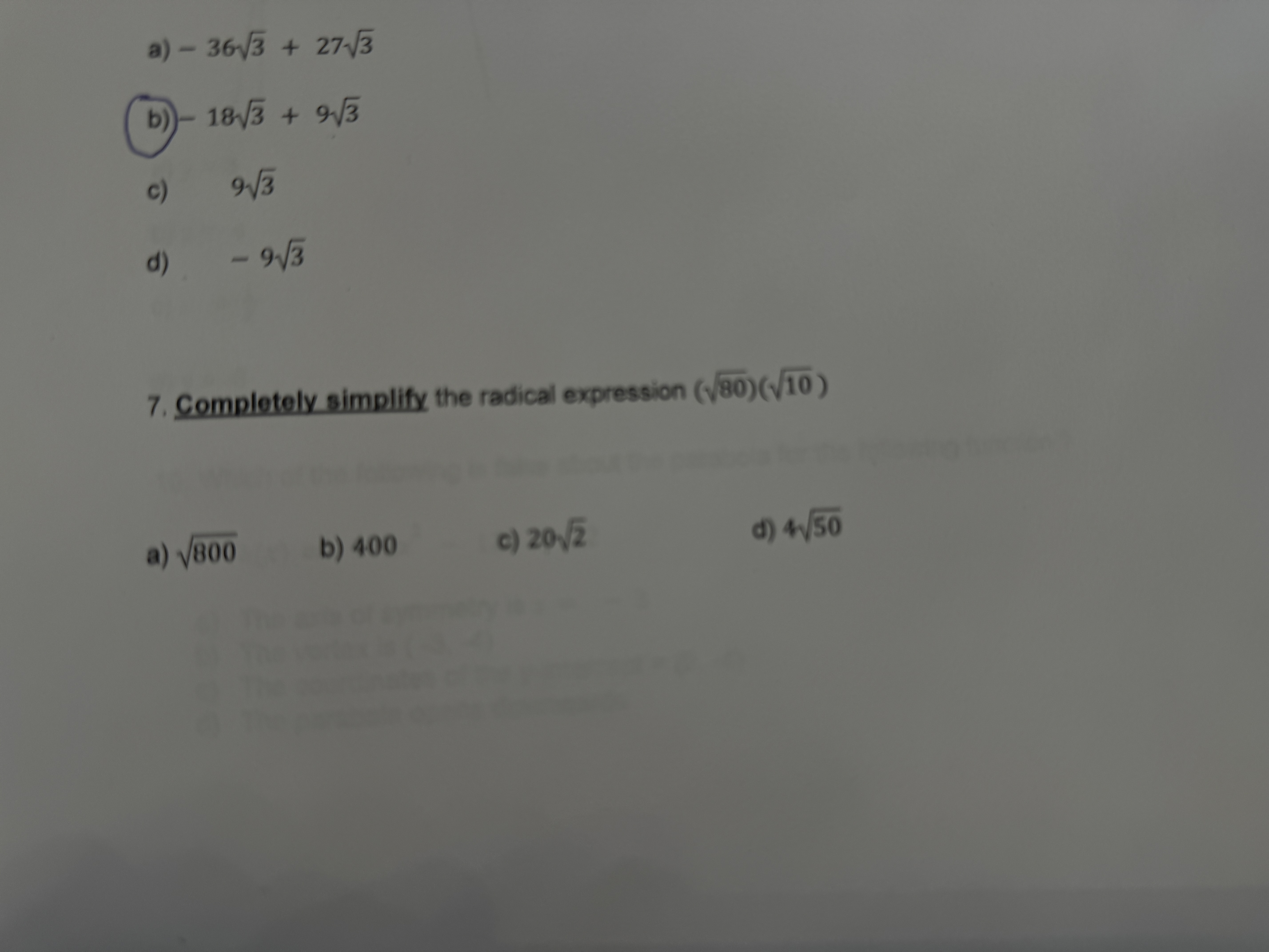 Solved Completely simplify the radical expression | Chegg.com