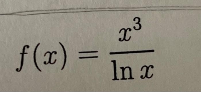 Solved 2 f(x) = - Inx | Chegg.com