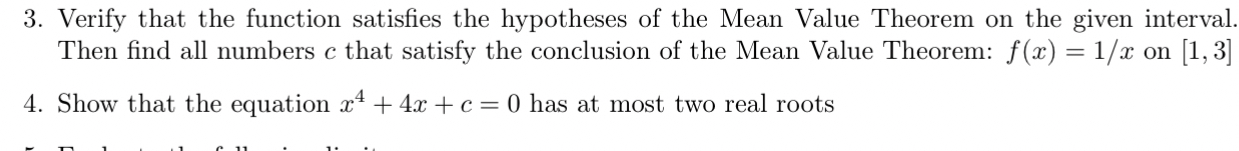 Solved Verify that the function satisfies the hypotheses of | Chegg.com