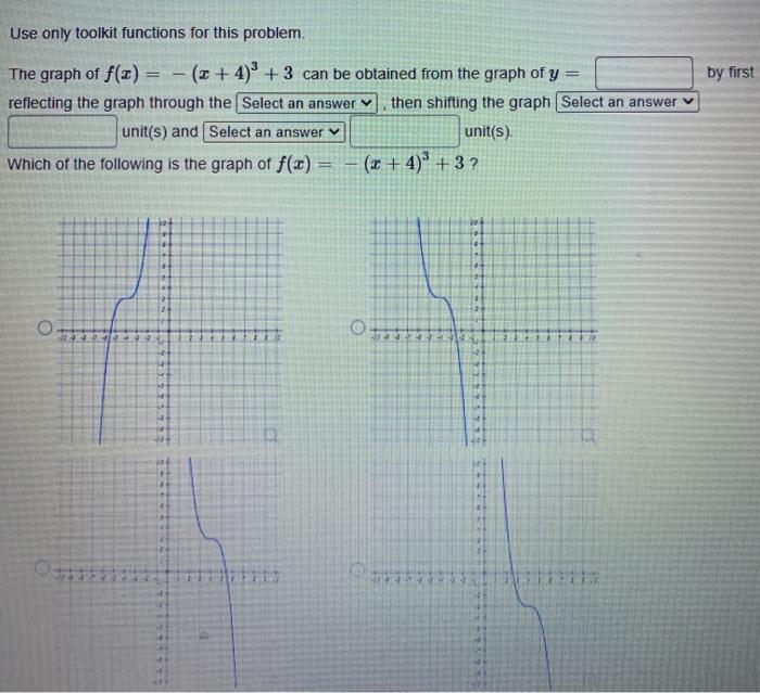 Use only toolkit functions for this problem. by first | Chegg.com