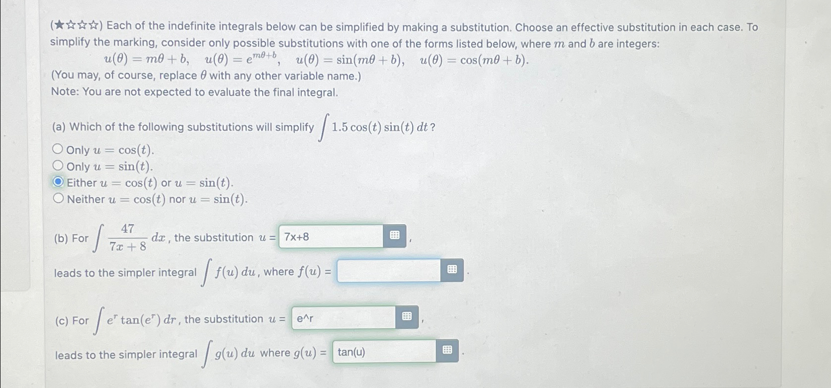 Solved simplify the marking, consider only possible | Chegg.com