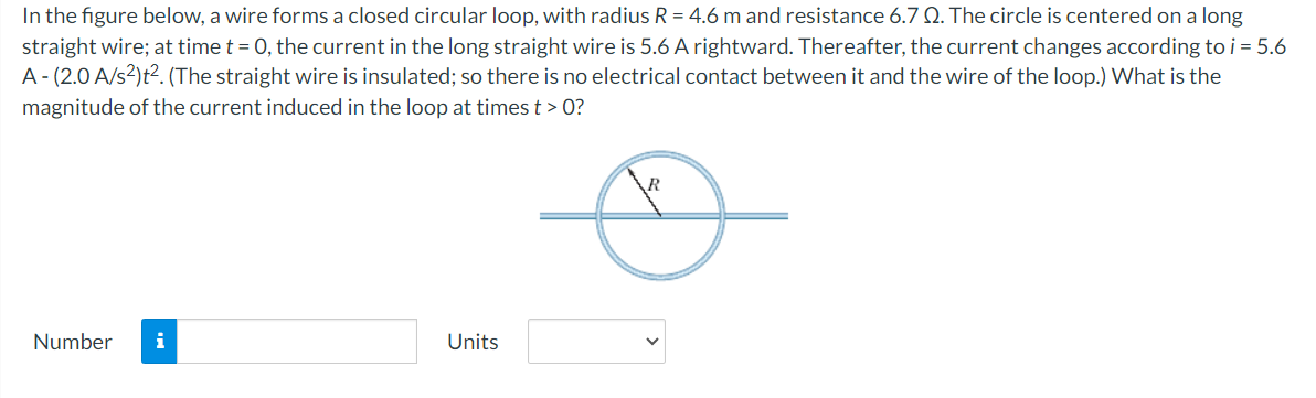 Solved In the figure below, a wire forms a closed circular | Chegg.com