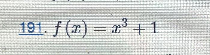 Solved For the following exercises, a. find the inverse | Chegg.com
