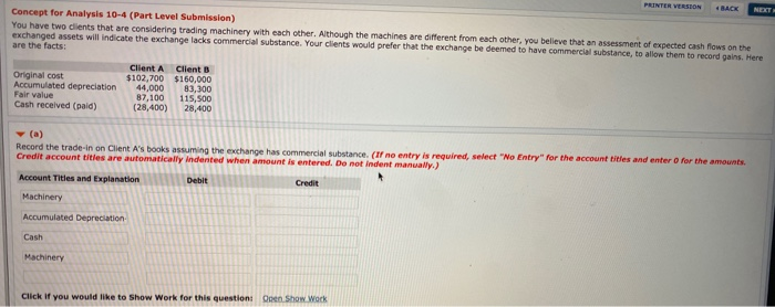 Solved Concept for Analysis 10-4 (Part Level Submission) You | Chegg.com