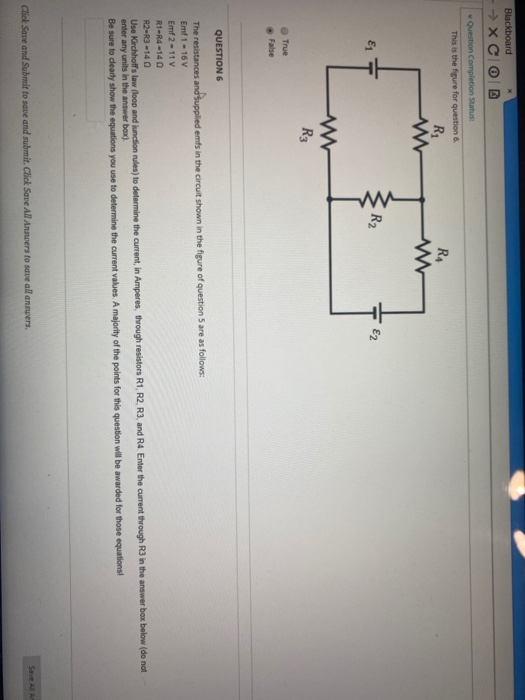 Solved Blackboard -> XC Question Completion Status: This is | Chegg.com