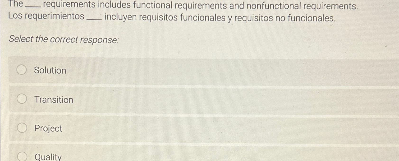 Solved The requirements includes functional requirements and | Chegg.com