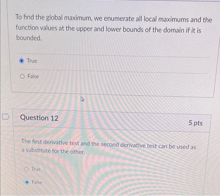 Solved To find the global maximum, we enumerate all local | Chegg.com