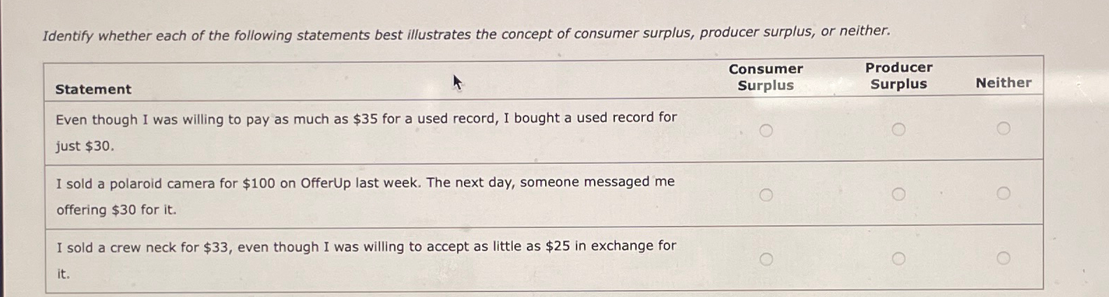 Solved Identify whether each of the following statements | Chegg.com