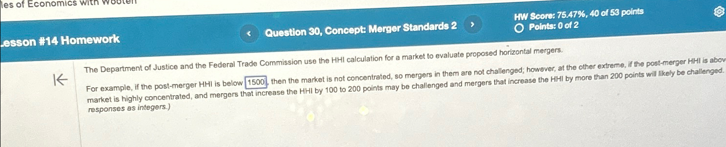 Solved esson #14 ﻿HomeworkQuestion 30, ﻿Concept: Merger | Chegg.com
