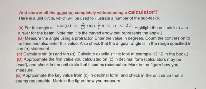 Solved And answer all the question completely without using | Chegg.com