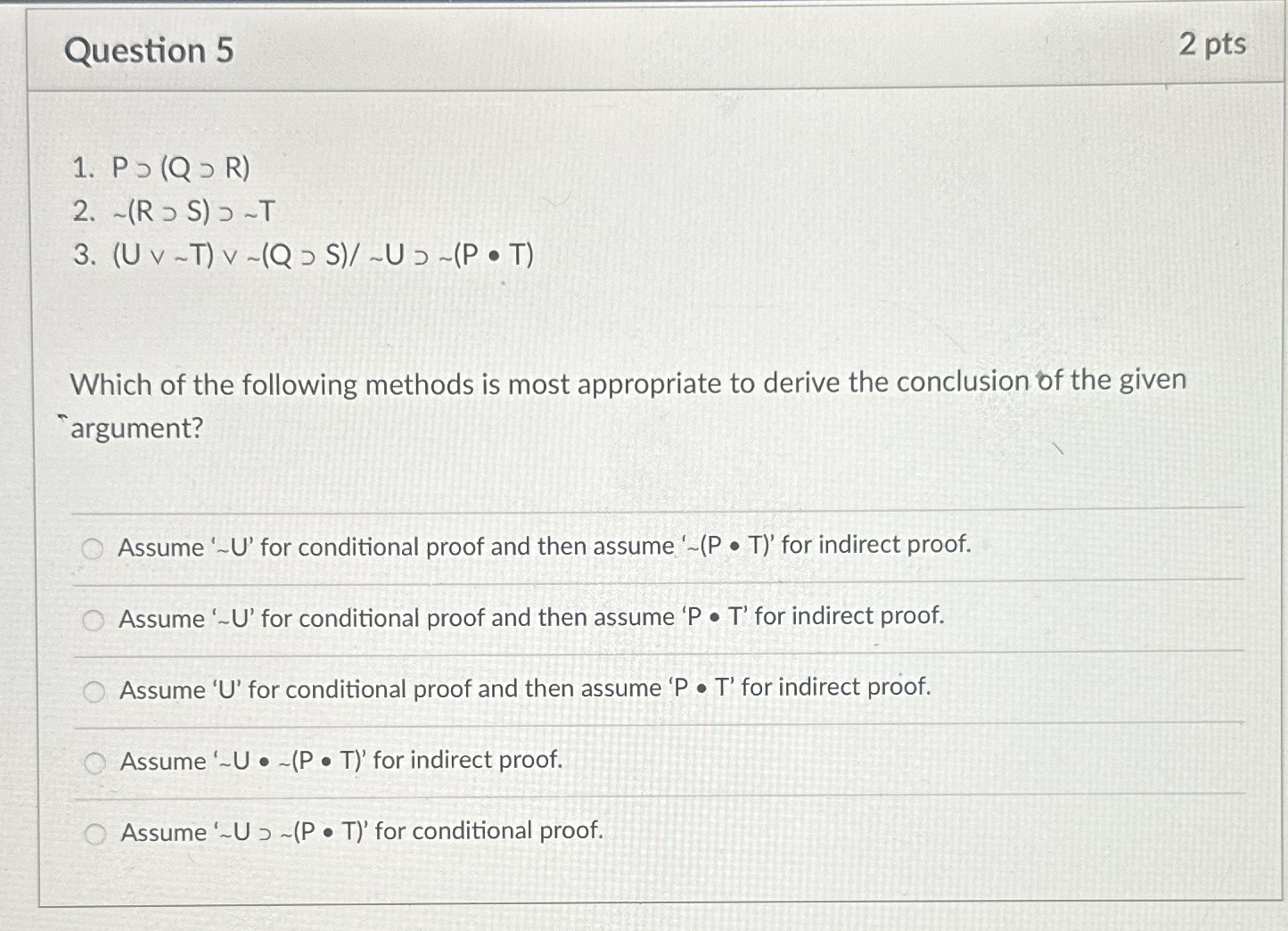 Solved Question | Chegg.com