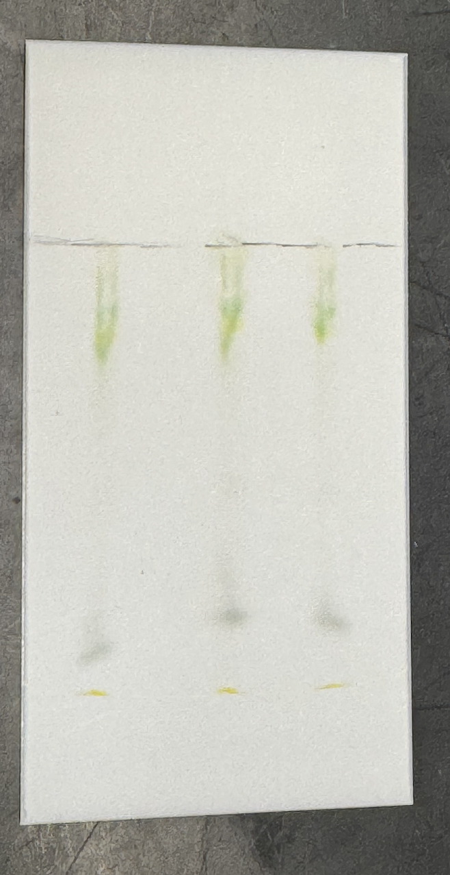use a ruler and your TLC plate photo. ﻿You can zoom | Chegg.com
