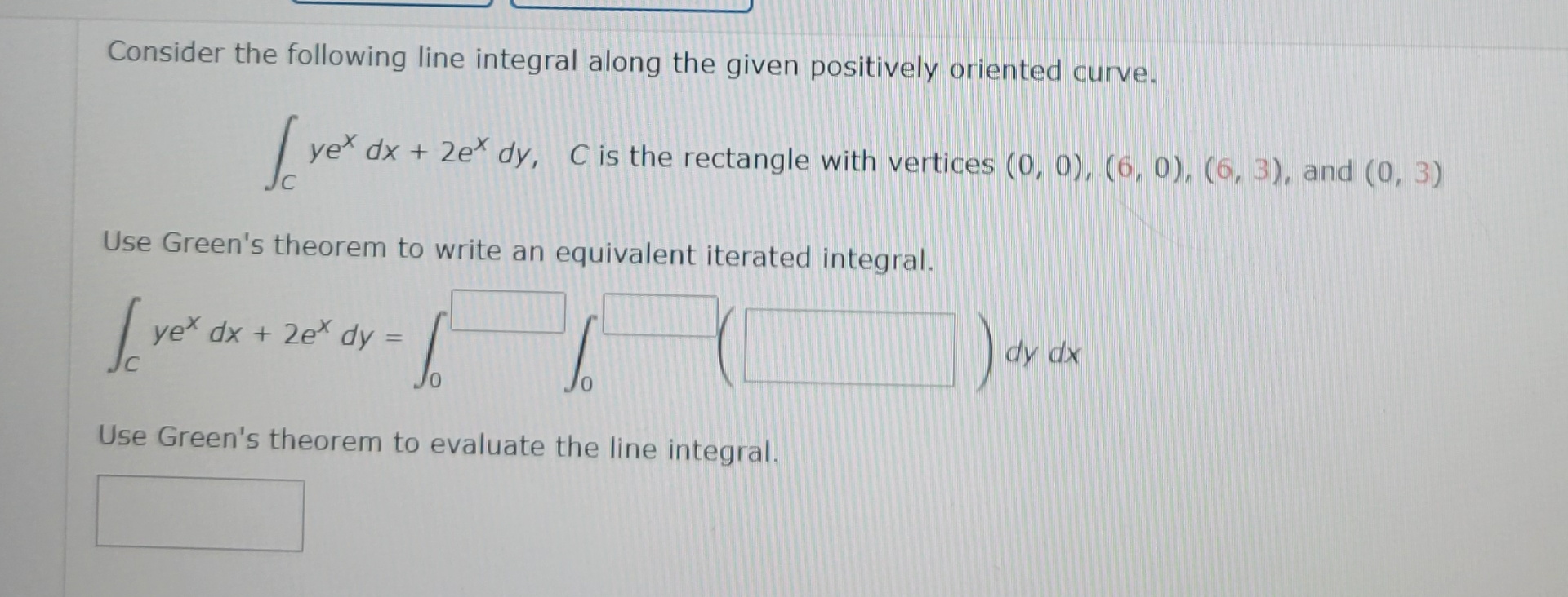 Solved Consider the following line integral along the given | Chegg.com
