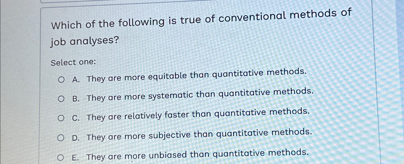 Solved Which of the following is true of conventional | Chegg.com