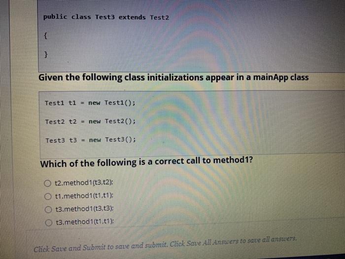 Solved Question Completion Status: Subclass constructors can | Chegg.com
