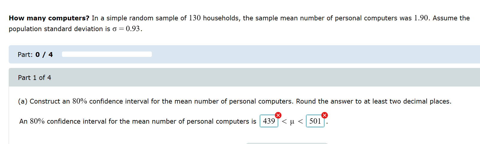 Solved How many computers? In a simple random sample of 130 | Chegg.com