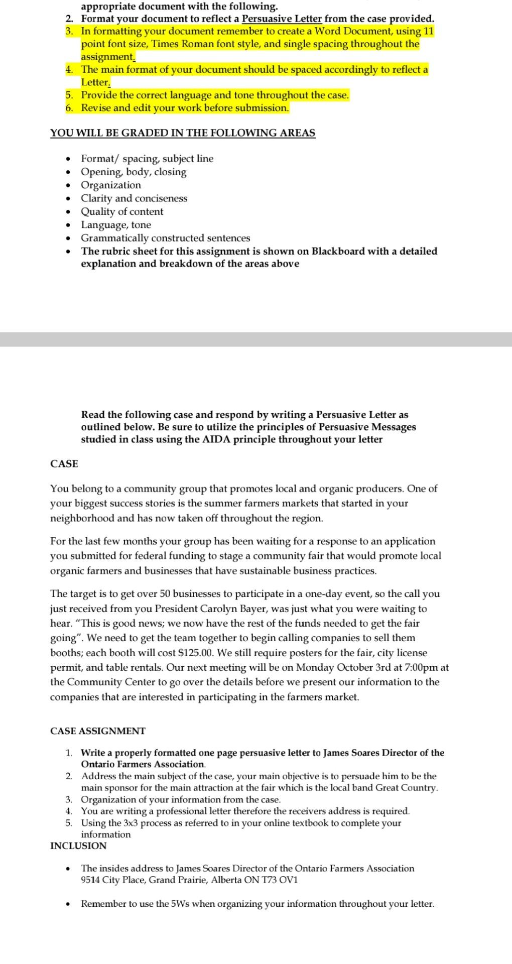 appropriate document with the following. 2. Format | Chegg.com