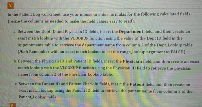 Solved i am currently stuck on number 5 and am in need of | Chegg.com