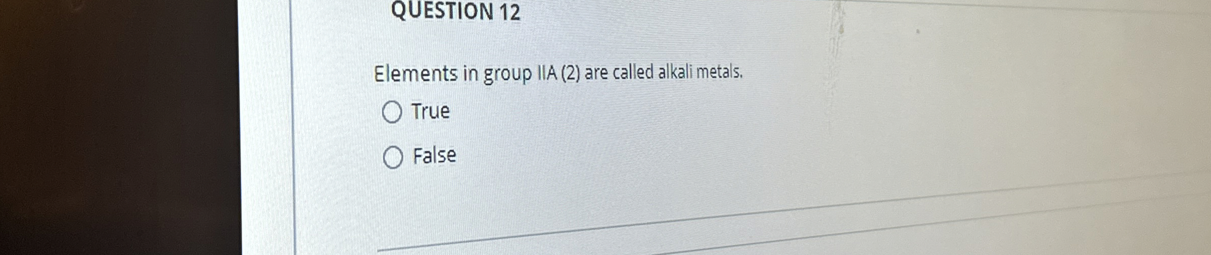 Solved QUESTION 12Elements in group IIA (2) ﻿are called | Chegg.com