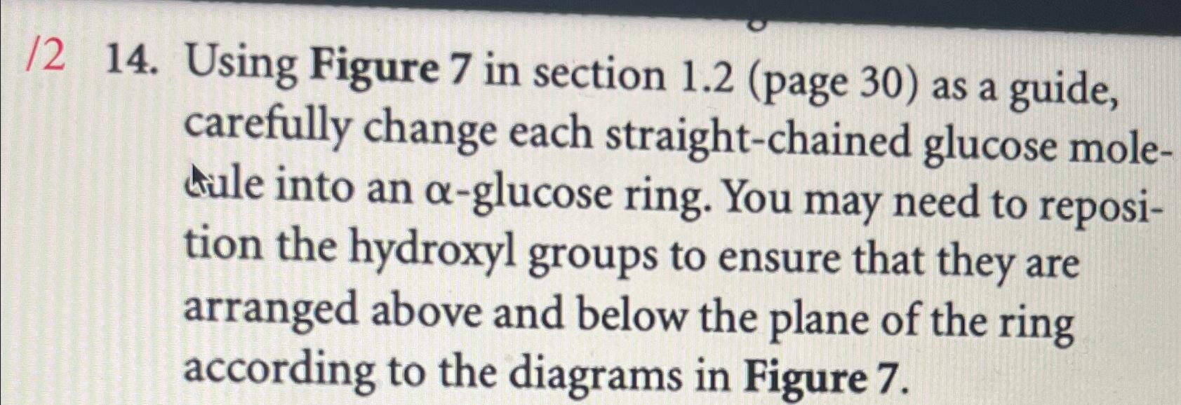Solved /2 14. ﻿Using Figure 7 ﻿in section 1.2 (page 30 ) ﻿as | Chegg.com
