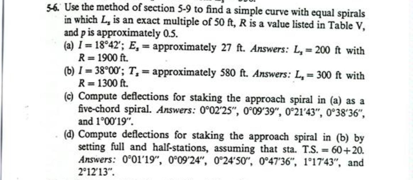 5-6. Use the method of section 5-9 to find a simple | Chegg.com