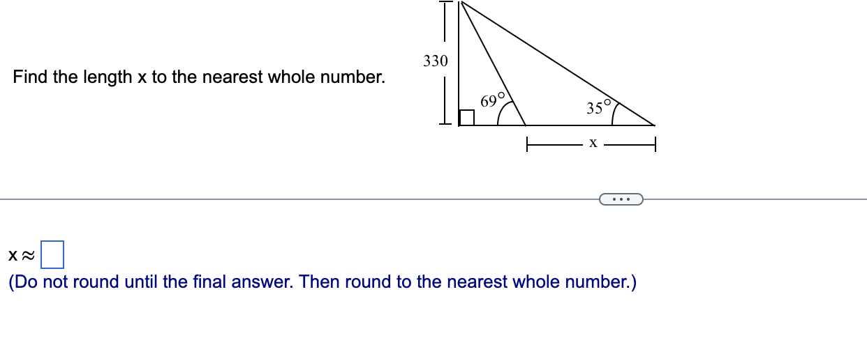 Solved x~~(Do not round until the final answer. Then round | Chegg.com