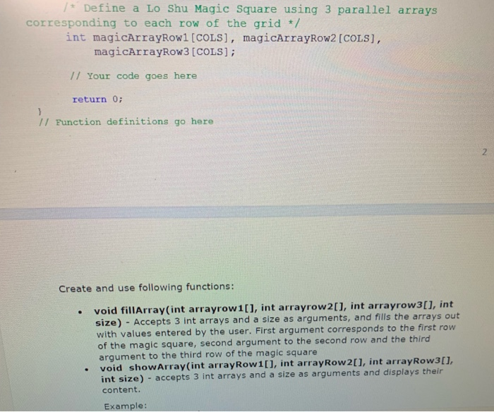 Solved The Lo Shu Magic Square is a grid with 3 rows and 3 | Chegg.com