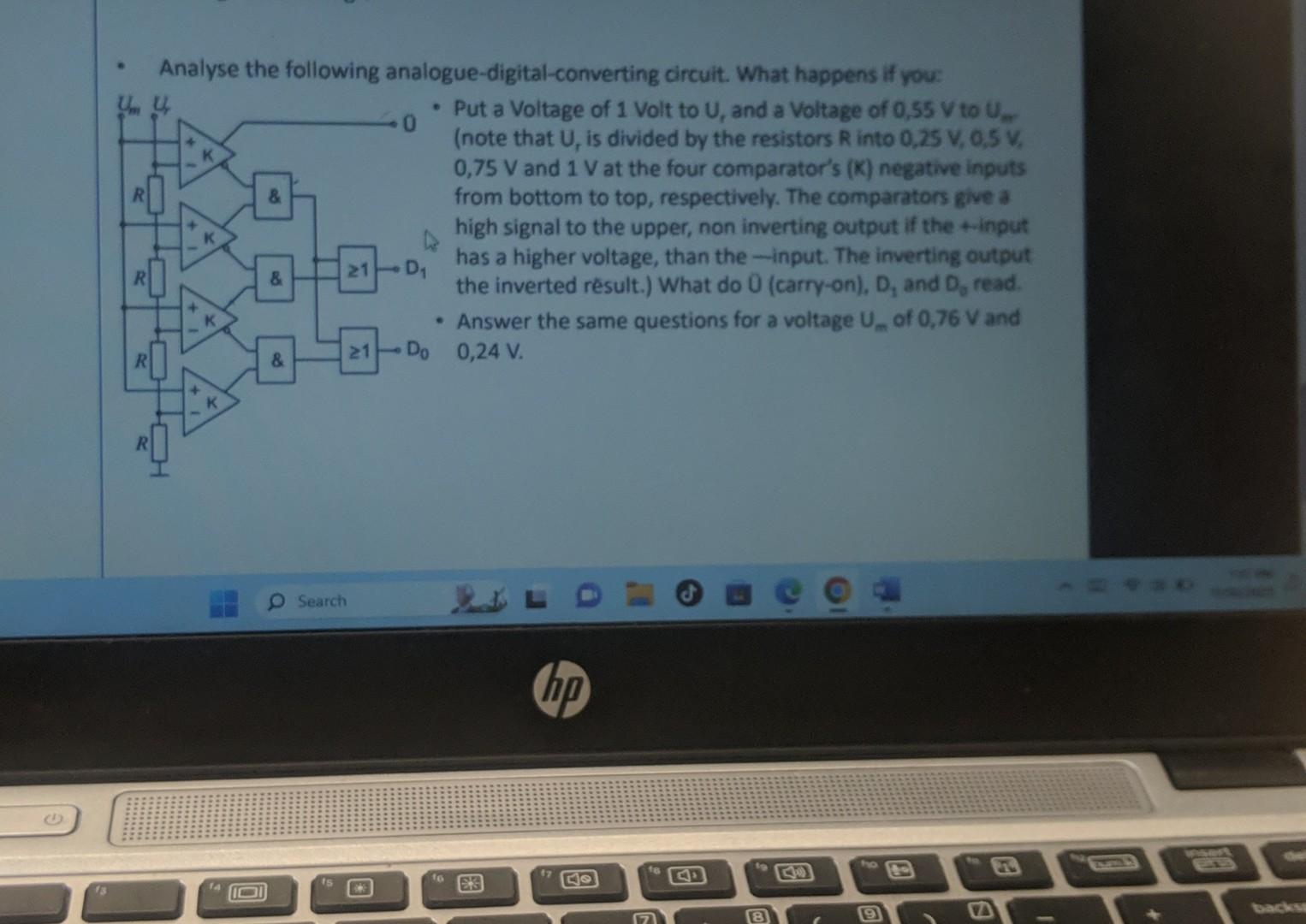 Solved Analyse the following analogue-digital-converting | Chegg.com