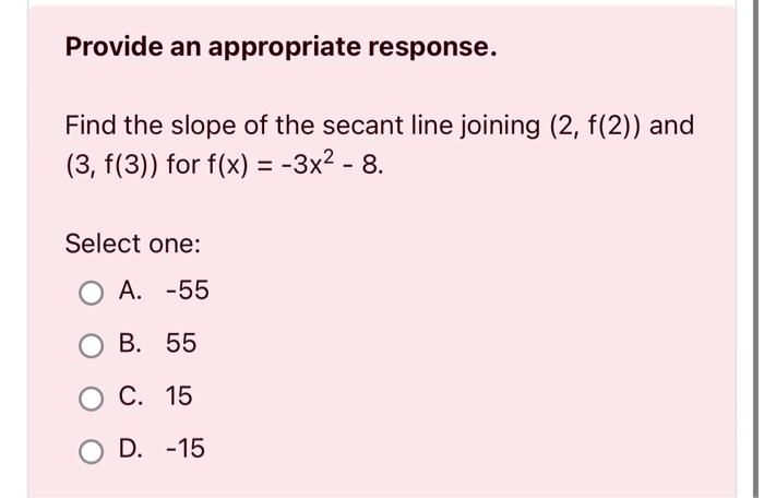 Solved Find average rate of change for the function over the | Chegg.com Solved Find average rate of change for the function over the | Chegg.com