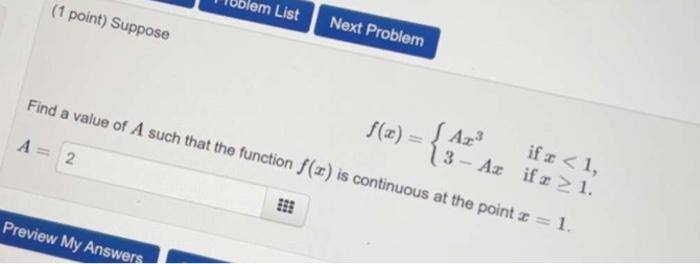 Solved HW05: Problem 5 Previous problem Problem List Next | Chegg.com