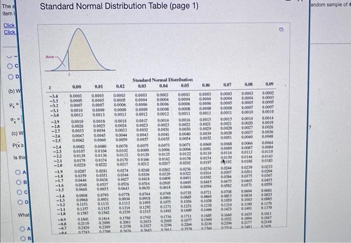 Solved The acceptable level for insect filth in a certain | Chegg.com