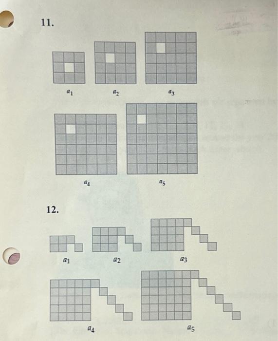 Solved Question is asking, to determine the nth-term formula | Chegg.com