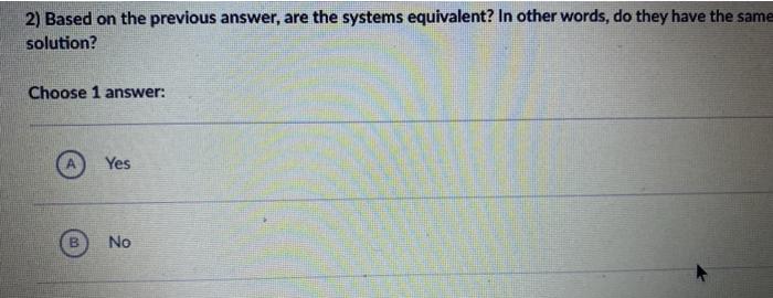 Solved Answer two questions about Systems A and B: System A | Chegg.com