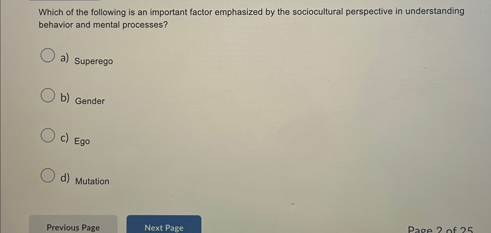 Solved Which of the following is an important factor | Chegg.com