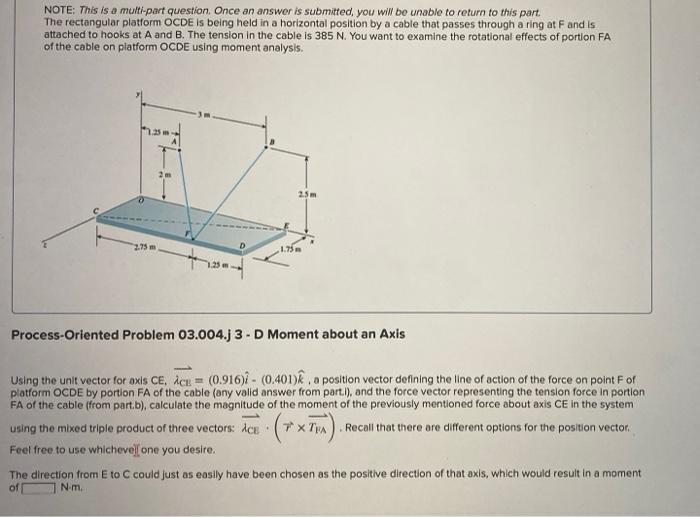 Solved NOTE: This is a multi-part question. Once an answer | Chegg.com