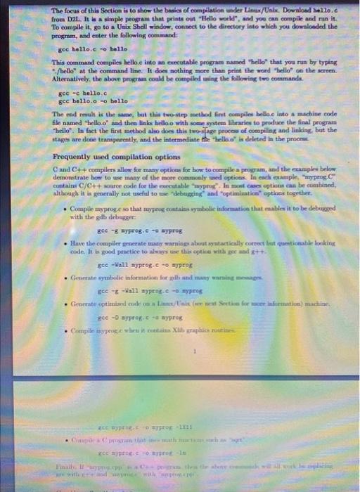 Solved from D2L. It is a simple program that prints out | Chegg.com