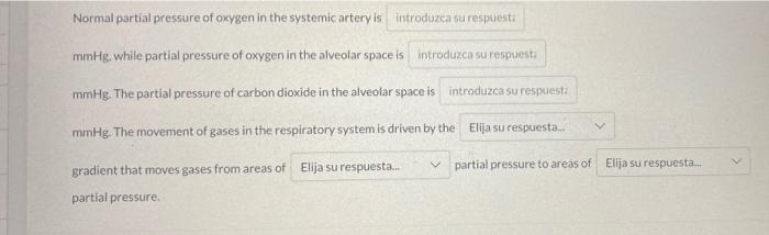 Solved Normal partial pressure of oxygen in the systemic | Chegg.com