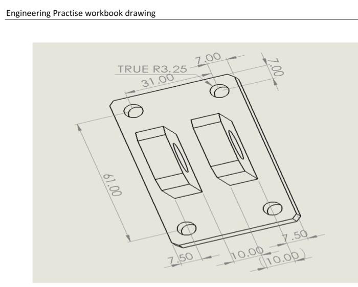 Solved Sketch the front, right, top, and bottom view in | Chegg.com