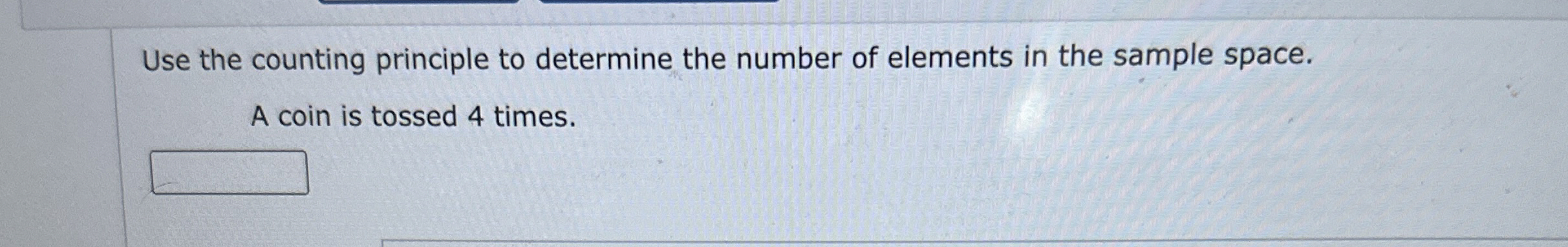 Solved Use the counting principle to determine the number of | Chegg.com