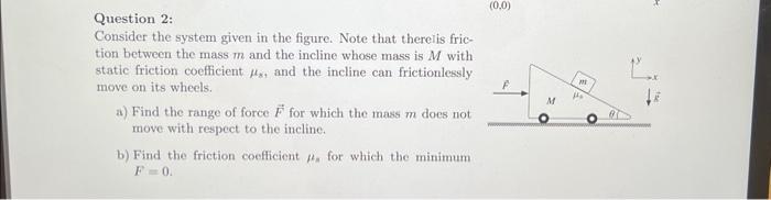 Solved Question 2: Consider the system given in the figure. | Chegg.com