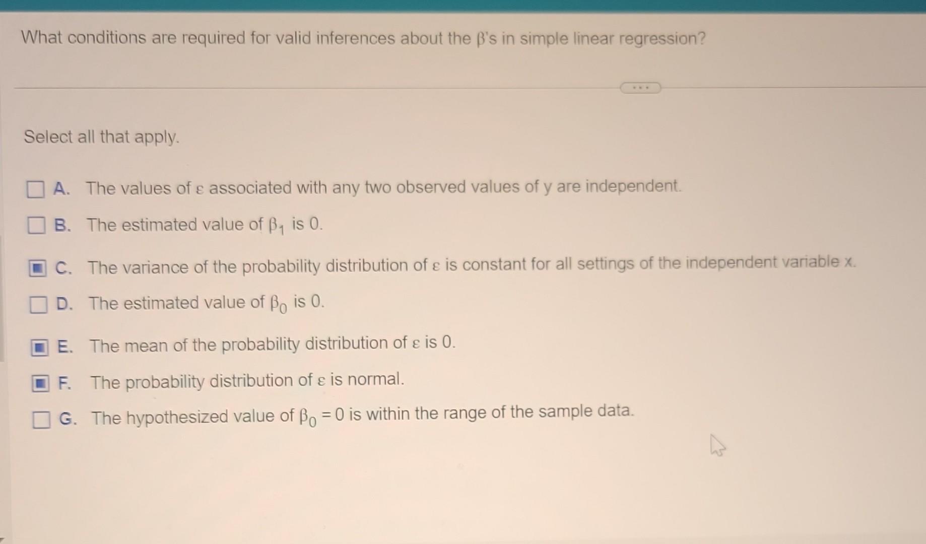 Solved What conditions are required for valid inferences | Chegg.com