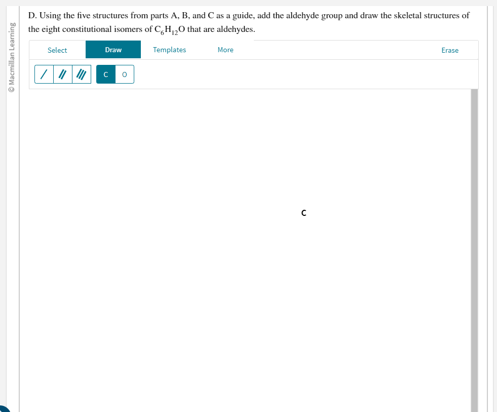 D. ﻿Using the five structures from parts A, ﻿B, ﻿and | Chegg.com