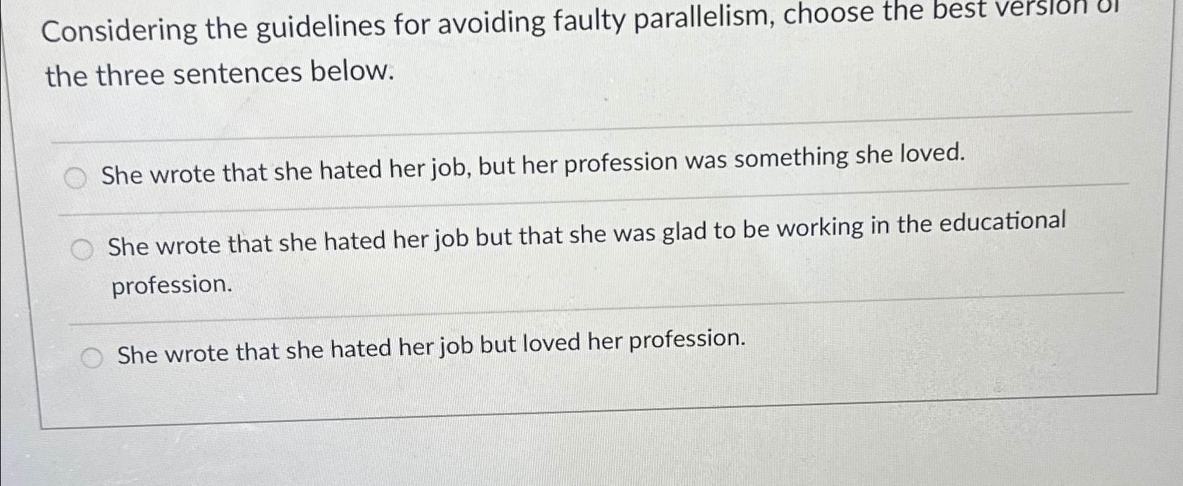 Solved Considering the guidelines for avoiding faulty | Chegg.com