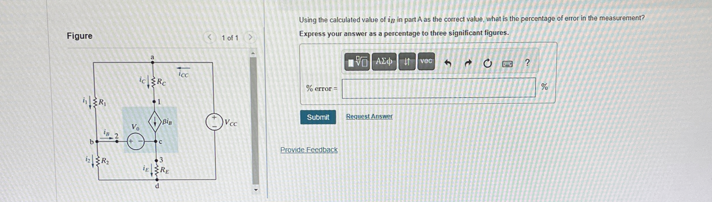 Solved The elements in the circuit in (Figure 1) ﻿have the | Chegg.com