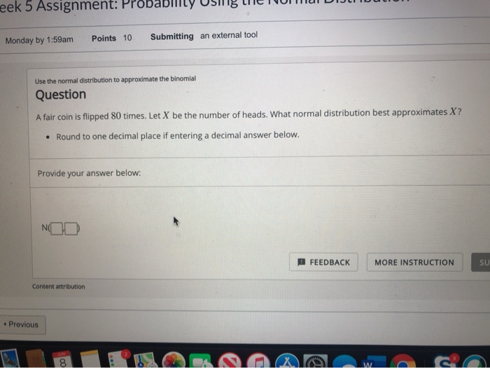 Solved eek 5 Assignment: Probability Monday by 1:59am Points | Chegg.com