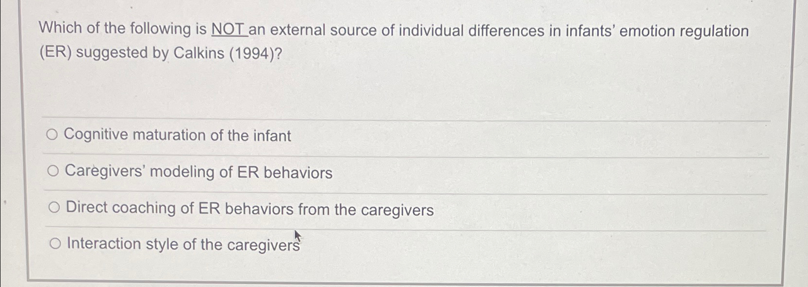 Solved Which of the following is NOT an external source of | Chegg.com