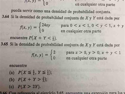 Si la densidad de probabilidad conjunta de X y Y esta | Chegg.com