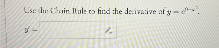 Solved Use the Chain Rule to find the derivative of \\( | Chegg.com
